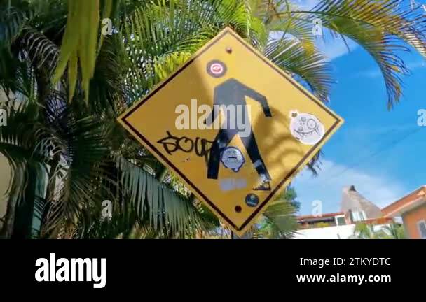 Playa del Carmen Quintana Roo Mexico 08. September 2022 Yellow ...