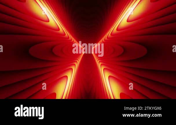Animated texture dynamic wavy background. Bright red waves flowing ...