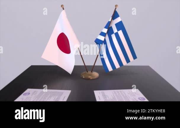 Japan greece flag Stock Videos & Footage - HD and 4K Video Clips - Alamy