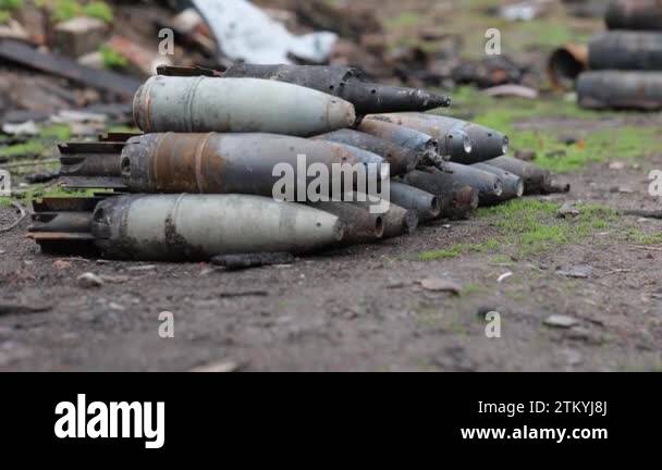 The image illustrates the grim reality of the war in Ukraine, showing ...