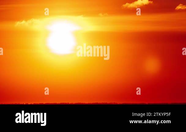 Awesome sunset soft orange Stock Videos & Footage - HD and 4K Video ...