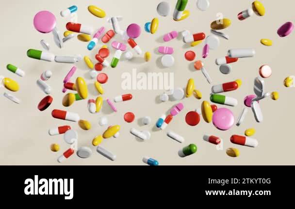 Various medical capsules tablets Stock Videos & Footage - HD and 4K ...