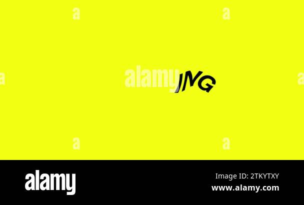 Modern Thank You black animated text with light motion animation ...