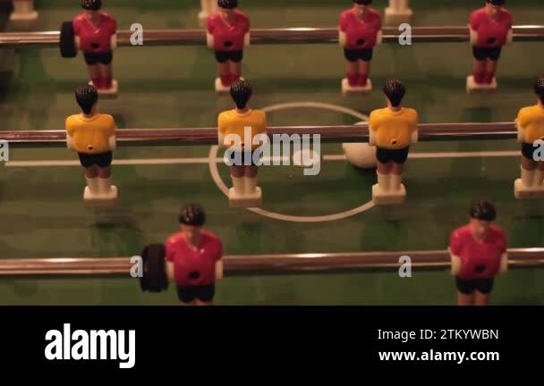 Table foosball soccer. Sport team football players game. Table football ...