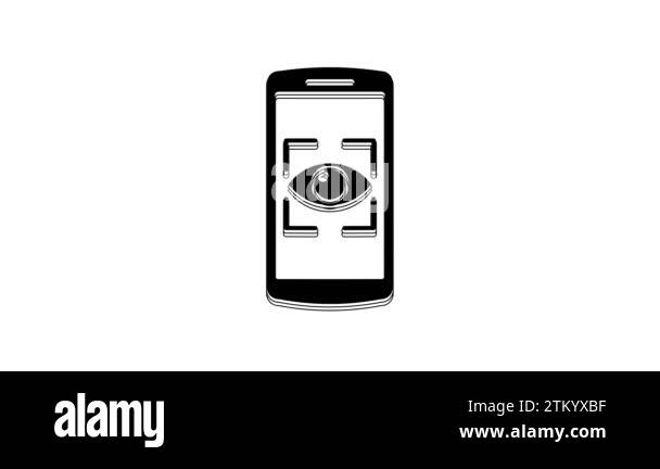 Eye phone icon Stock Videos & Footage - HD and 4K Video Clips - Alamy