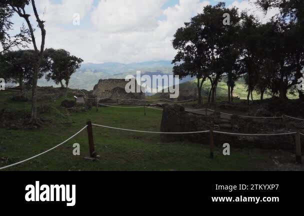 Kuelap, Peru - 06 01 2019: historical archeological site of the old ...