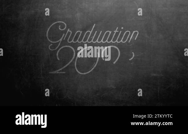 Graduation 2023 on black board, Graduation ceremony 2023, Template for ...
