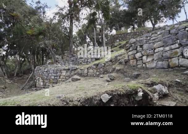 Kuelap, Peru - 06 01 2019: historical archeological site of the old ...