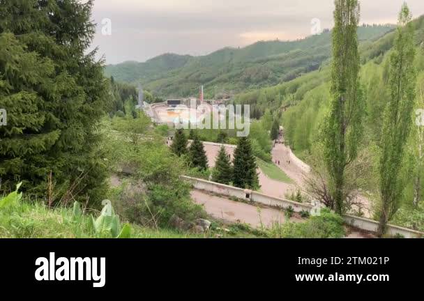 Medeu ice skating rink Stock Videos & Footage - HD and 4K Video Clips ...