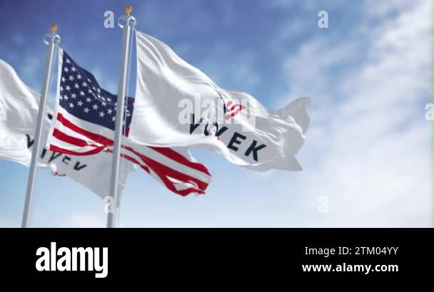 Washington D.C., US, Oct. 21 2023: Vivek Ramaswamy 2024 election ...