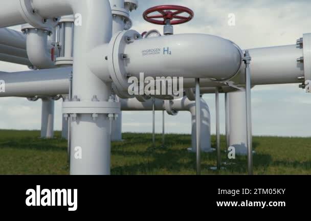 Hydrogen pipeline concept. Carbon neutral energy source using existing ...