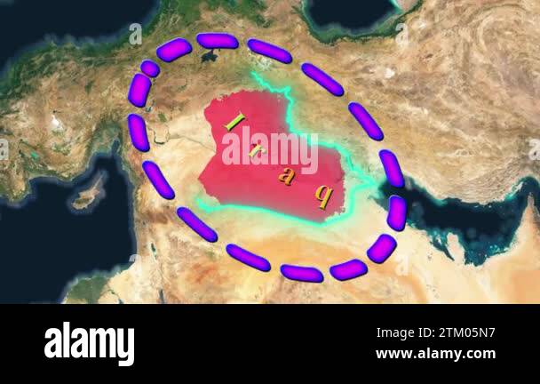 Iraq war map Stock Videos & Footage - HD and 4K Video Clips - Alamy