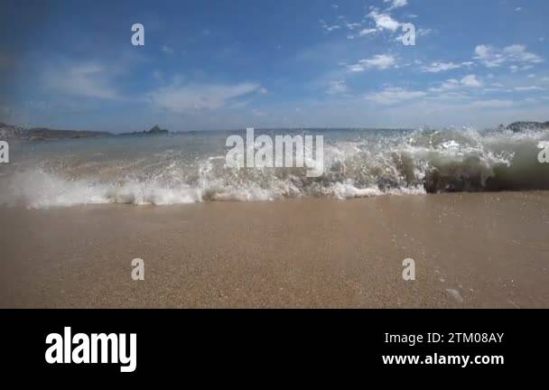Ocean shimmers and sparkles in the sun, in slo-mo footage captures ...