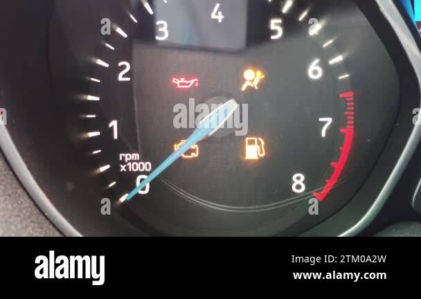 Starting the engine. Check engine light symbol that pops up on ...