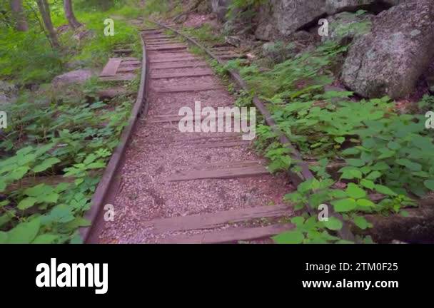 Blue Ridge Parkway Yankee Horse Ridge Parking Area. Reconstructed ...