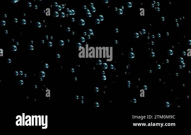 3d Motion Underwater bubbles cloud 4K 3D loop Animation backgrounds ...