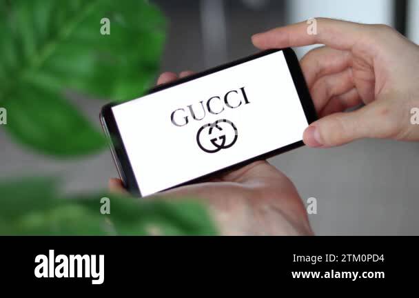 Gucci logo high end Stock Videos & Footage - HD and 4K Video Clips - Alamy