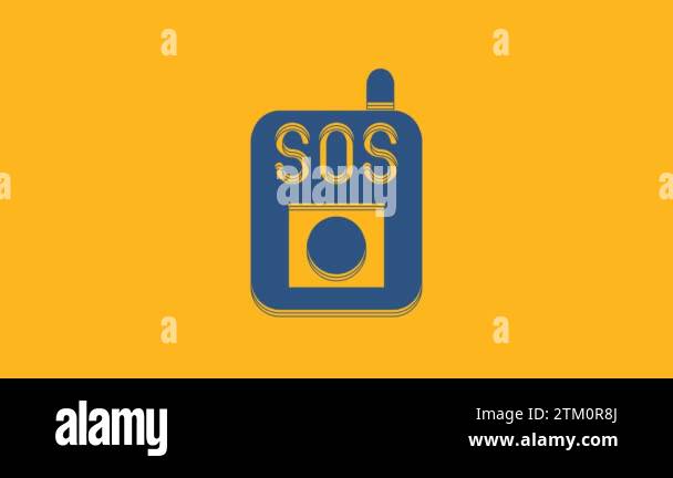 Blue press sos button icon Stock Videos & Footage - HD and 4K Video ...