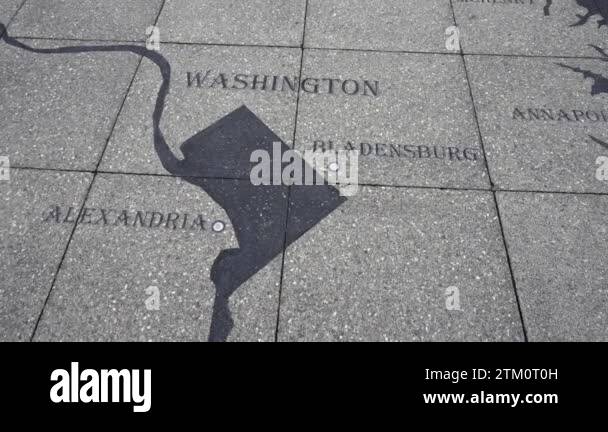 Baltimore, Maryland: Map at Fort McHenry National Monument and Historic ...