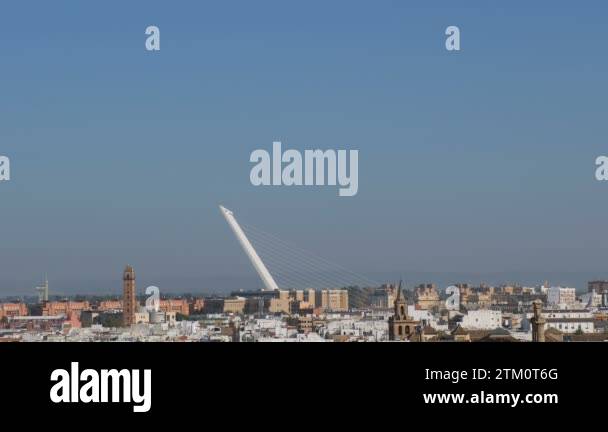 Alamillo bridge seville andalucia Stock Videos & Footage - HD and 4K ...
