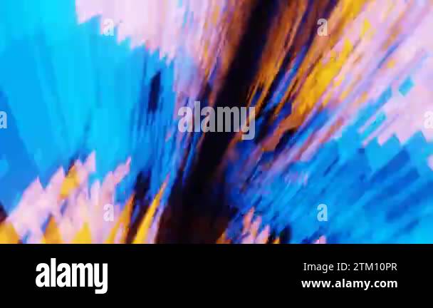 Amazing looped dynamic moving footage of color blur light shapes, great ...