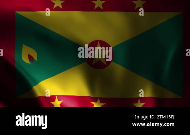 Grenada realistic waving flag Stock Videos & Footage - HD and 4K Video ...