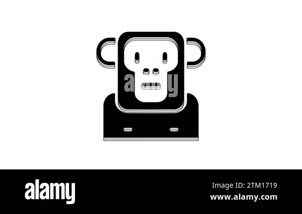 Monkey face happy logo Stock Videos & Footage - HD and 4K Video Clips ...