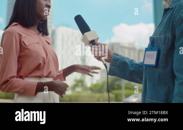 Reporter interviewing street Stock Videos & Footage - HD and 4K Video ...