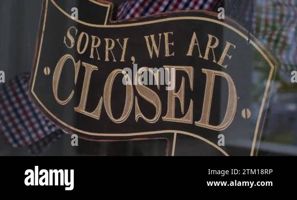 Bank closed sign depression Stock Videos & Footage - HD and 4K Video ...