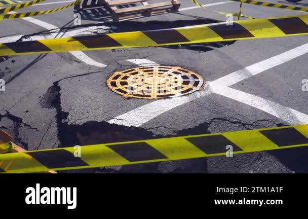 Natural disaster, the consequences of a strong earthquake.Destroyed ...