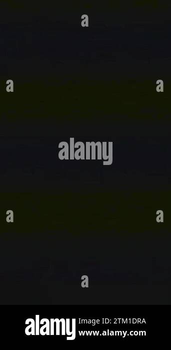 Vertical video. Analog noise glitch overlay. Signal failure. Real VHS ...