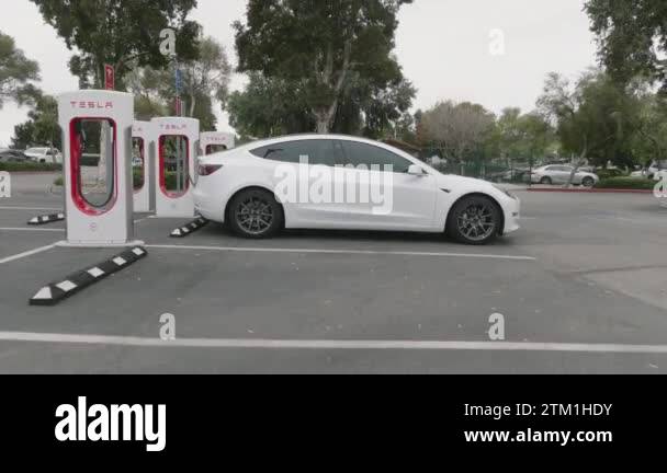 Tesla charging by the road Stock Videos & Footage - HD and 4K Video ...