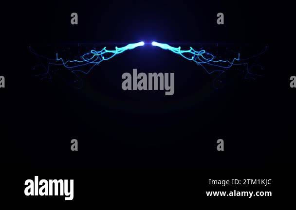 Glowing blue magic particle trail Stock Videos & Footage - HD and 4K ...