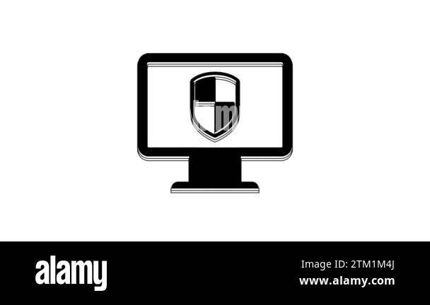 White background computer security Stock Videos & Footage - HD and 4K ...