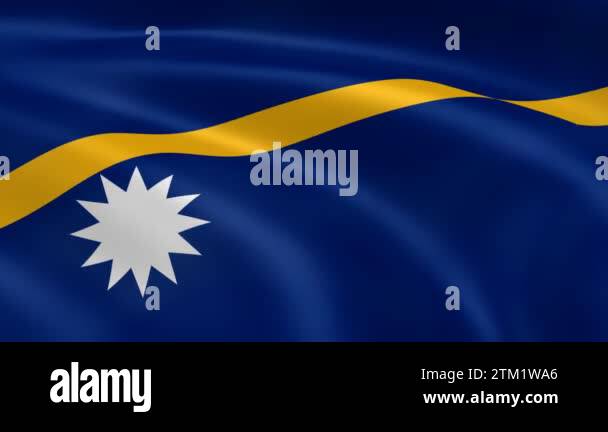 Nauruan flag Stock Videos & Footage - HD and 4K Video Clips - Alamy
