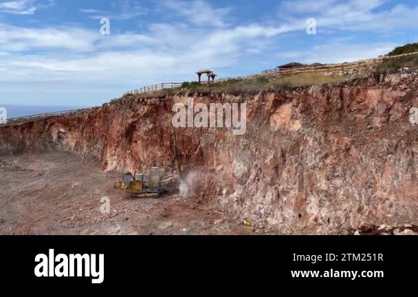 Quarry drilling machine Stock Videos & Footage - HD and 4K Video Clips ...