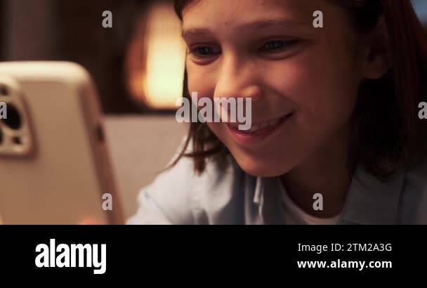 Young boy face is captured in a moment of genuine astonishment as he ...