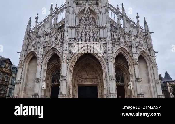 Flamboyant style of gothic architecture Stock Videos & Footage - HD and ...