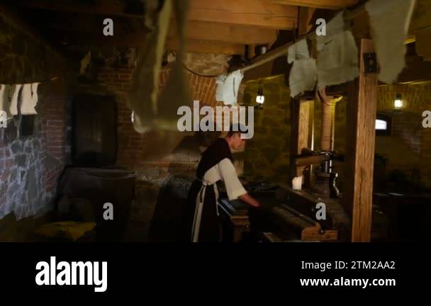 Papermaking hand ancient craft Stock Videos & Footage - HD and 4K Video ...