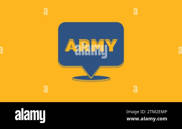 Army icon graphic Stock Videos & Footage - HD and 4K Video Clips - Alamy