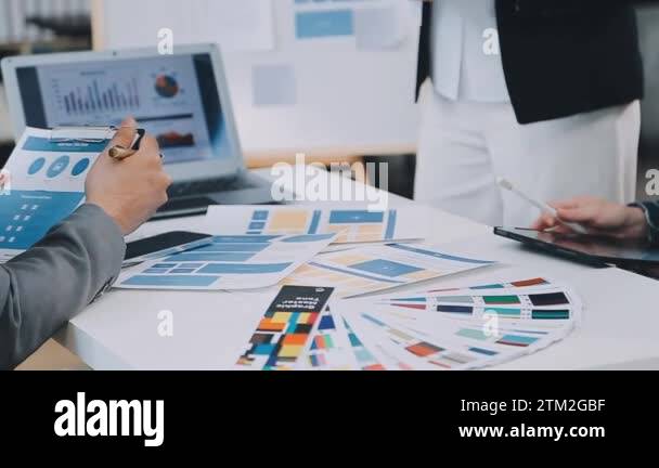 Business man holding charts graphs Stock Videos & Footage - HD and 4K ...