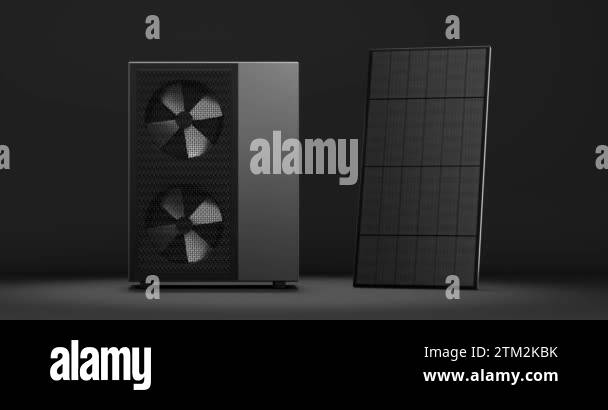 rotating fan of a heat pump energy as a heater and alternative energy ...
