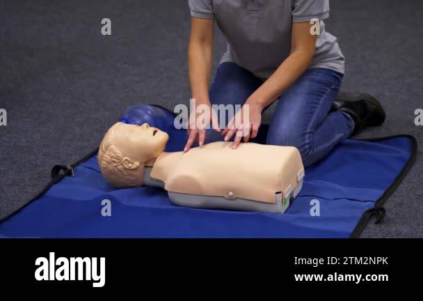 First aid reanimation cpr training Stock Videos & Footage - HD and 4K Video Clips - Alamy