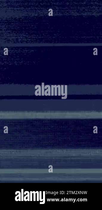 Vertical video. Digital glitch. Static noise. Program error. Blue green ...