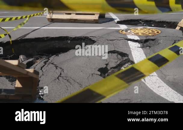 Natural disaster, the consequences of a strong earthquake.Destroyed ...