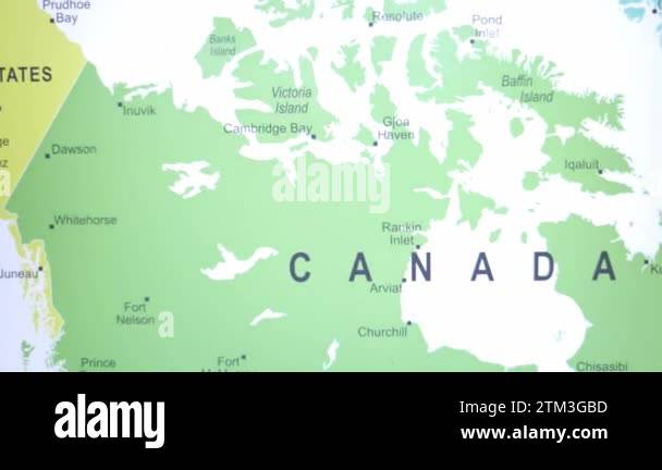 Geographic map canada state Stock Videos & Footage - HD and 4K Video ...
