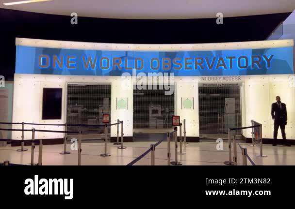 Tourist at the one world trade center observatory Stock Videos ...