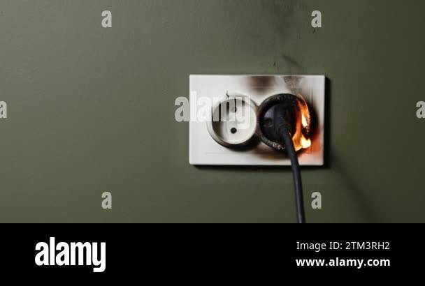 Power socket fire Stock Videos & Footage - HD and 4K Video Clips - Alamy