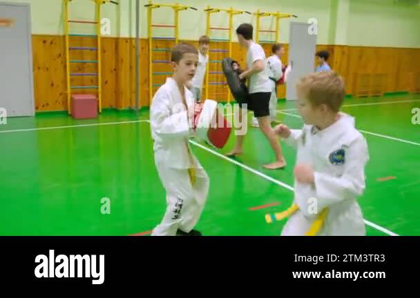 Taekwondo school kid Stock Videos & Footage - HD and 4K Video Clips - Alamy