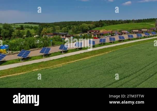Row solar photovoltaic panels Stock Videos & Footage - HD and 4K Video ...